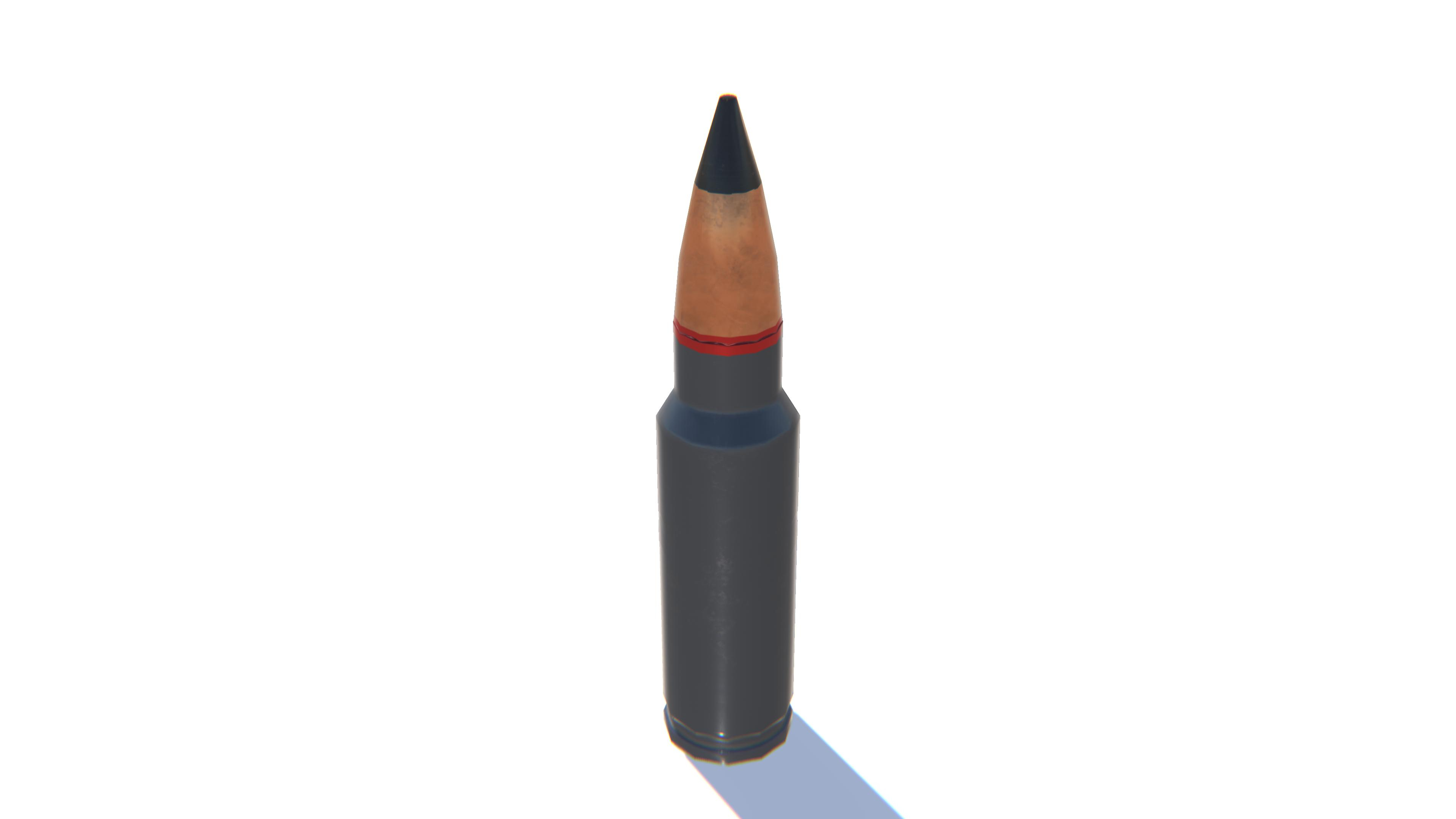 3D 9x39 Ammo Low-poly 3D model model - TurboSquid 1799756
