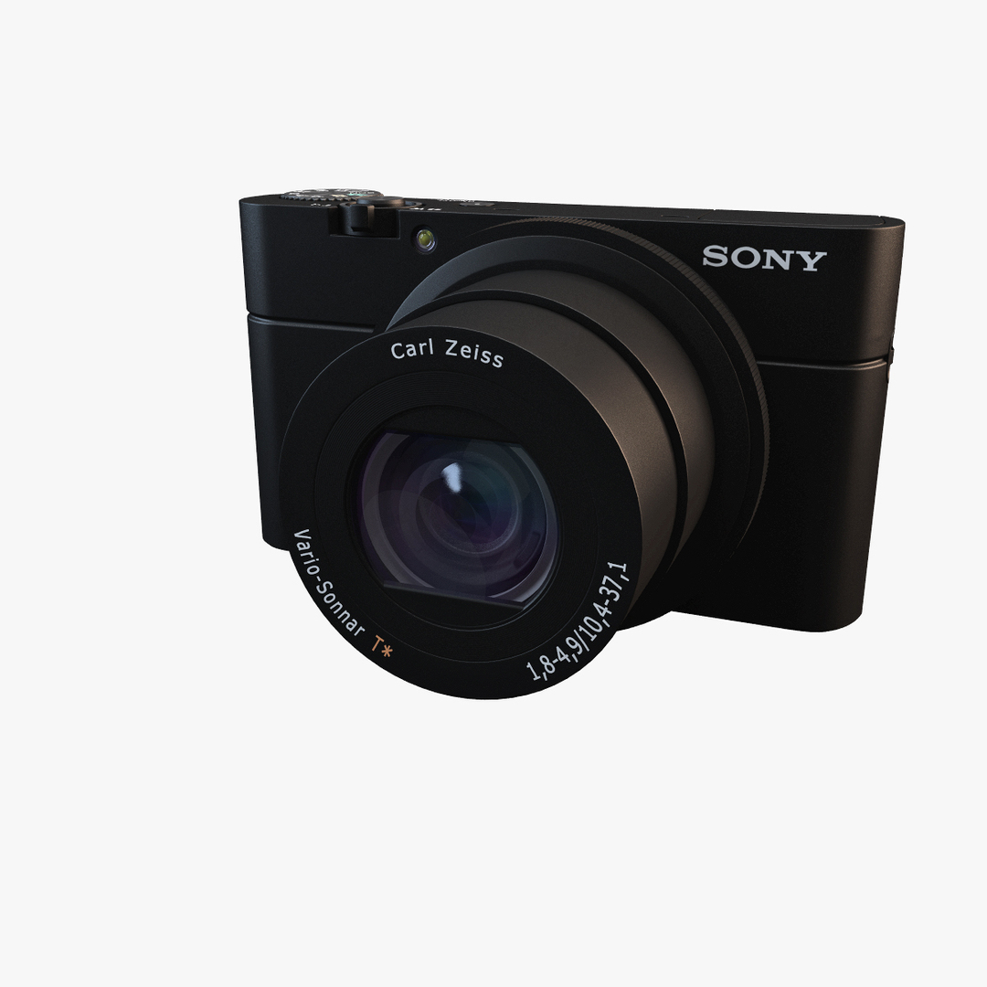 3d Model Sony Dsc-rx100 Camera