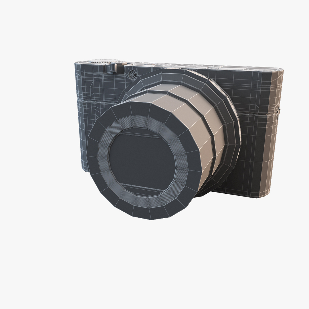 3d Model Sony Dsc-rx100 Camera