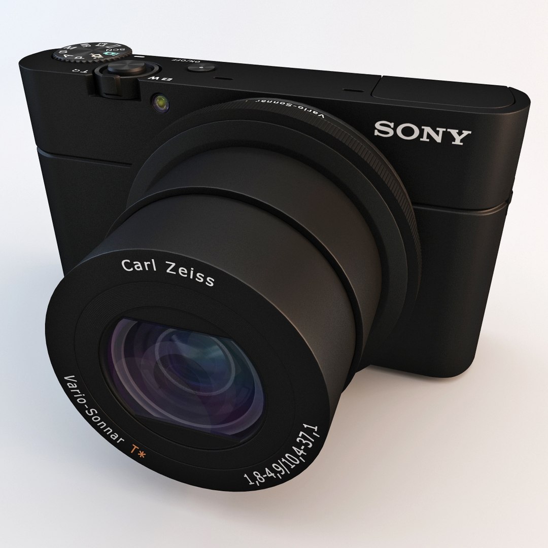 3d Model Sony Dsc-rx100 Camera