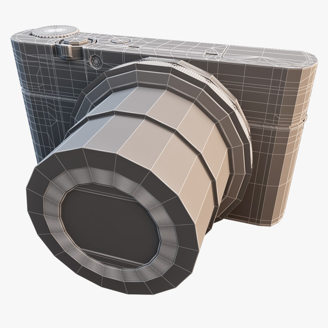 3d Model Sony Dsc-rx100 Camera