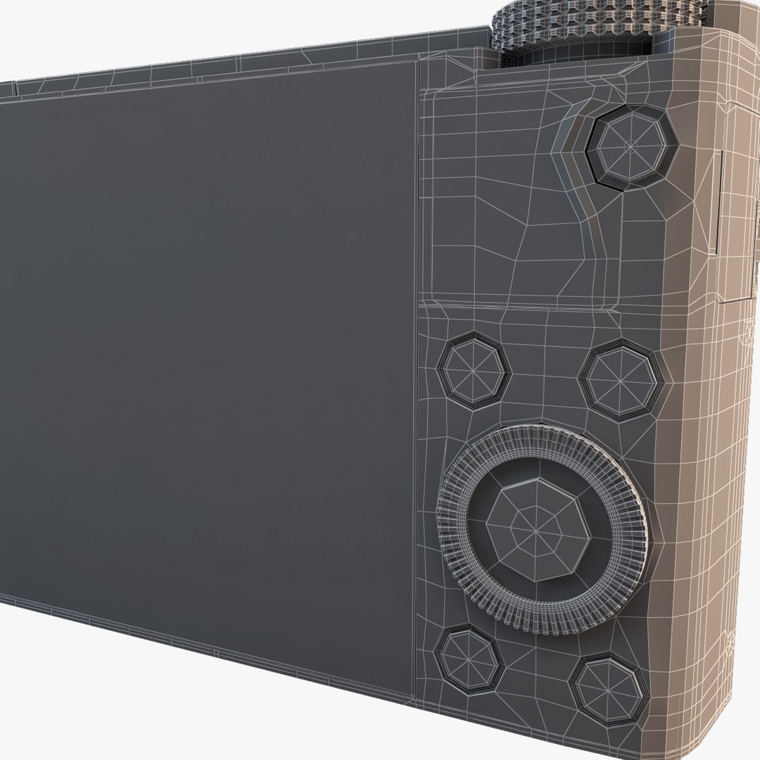 3d Model Sony Dsc-rx100 Camera