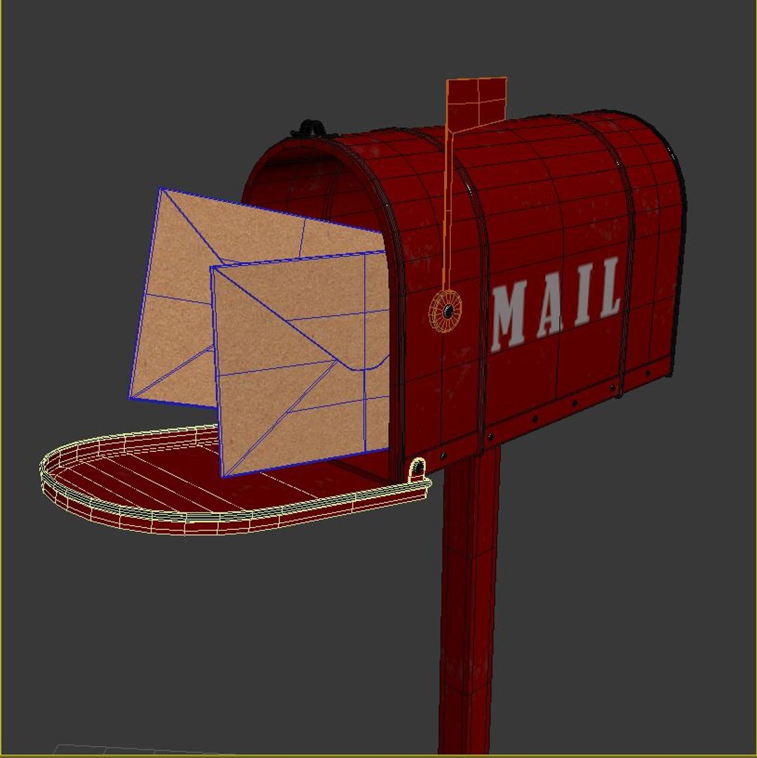 letter box obj