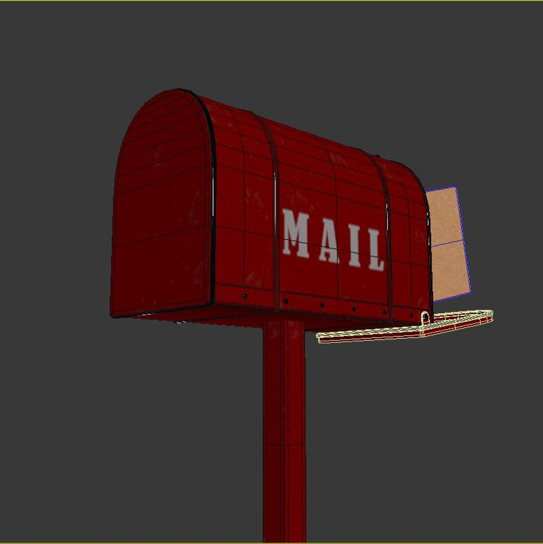 letter box obj