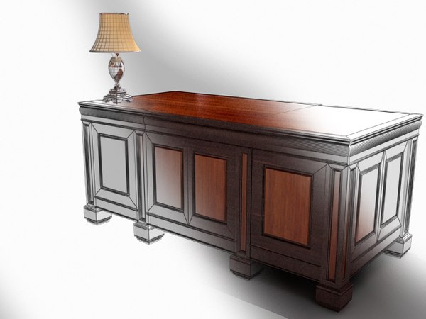 3ds Max Classic Office Table