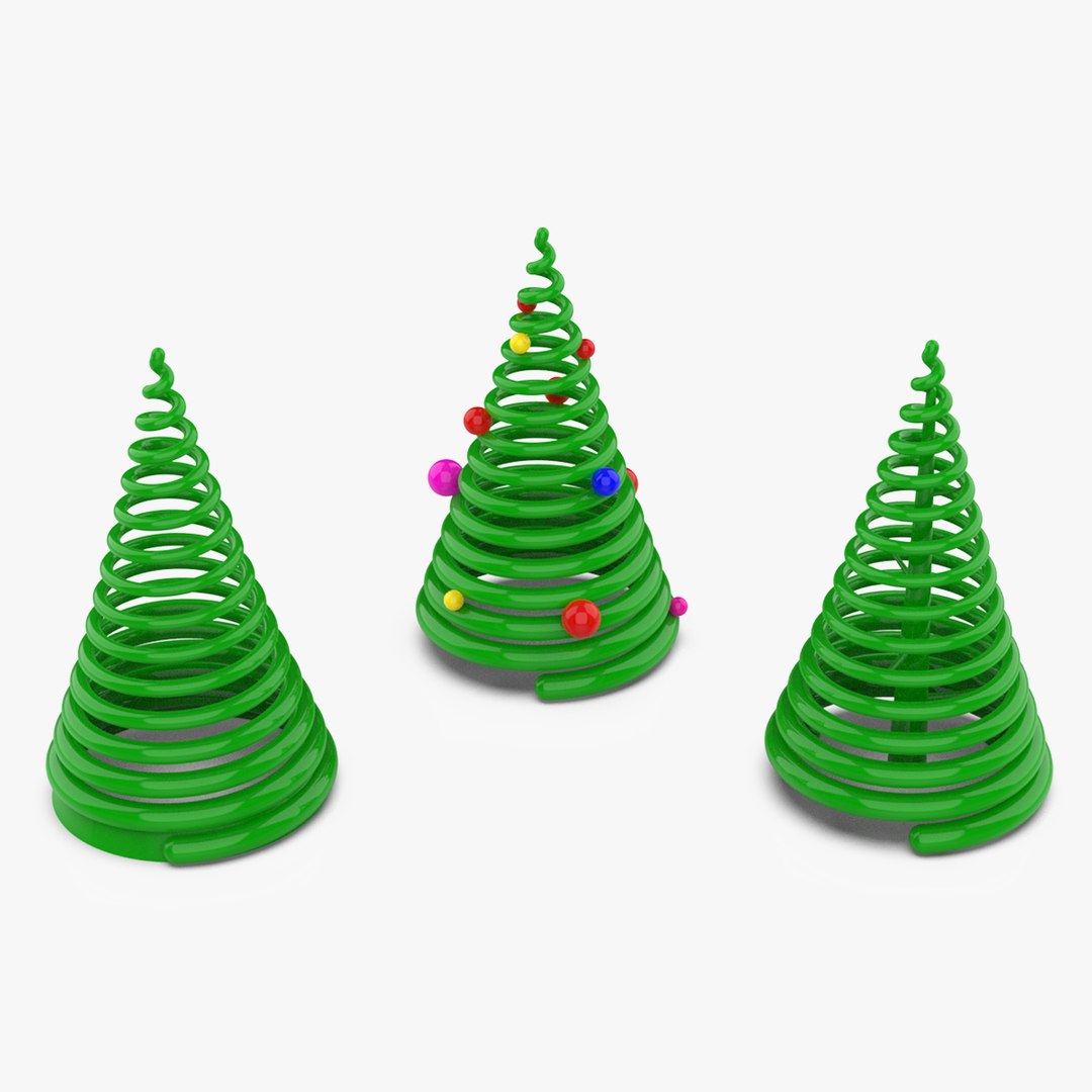 Christmas Trees 3D Model - TurboSquid 1999300