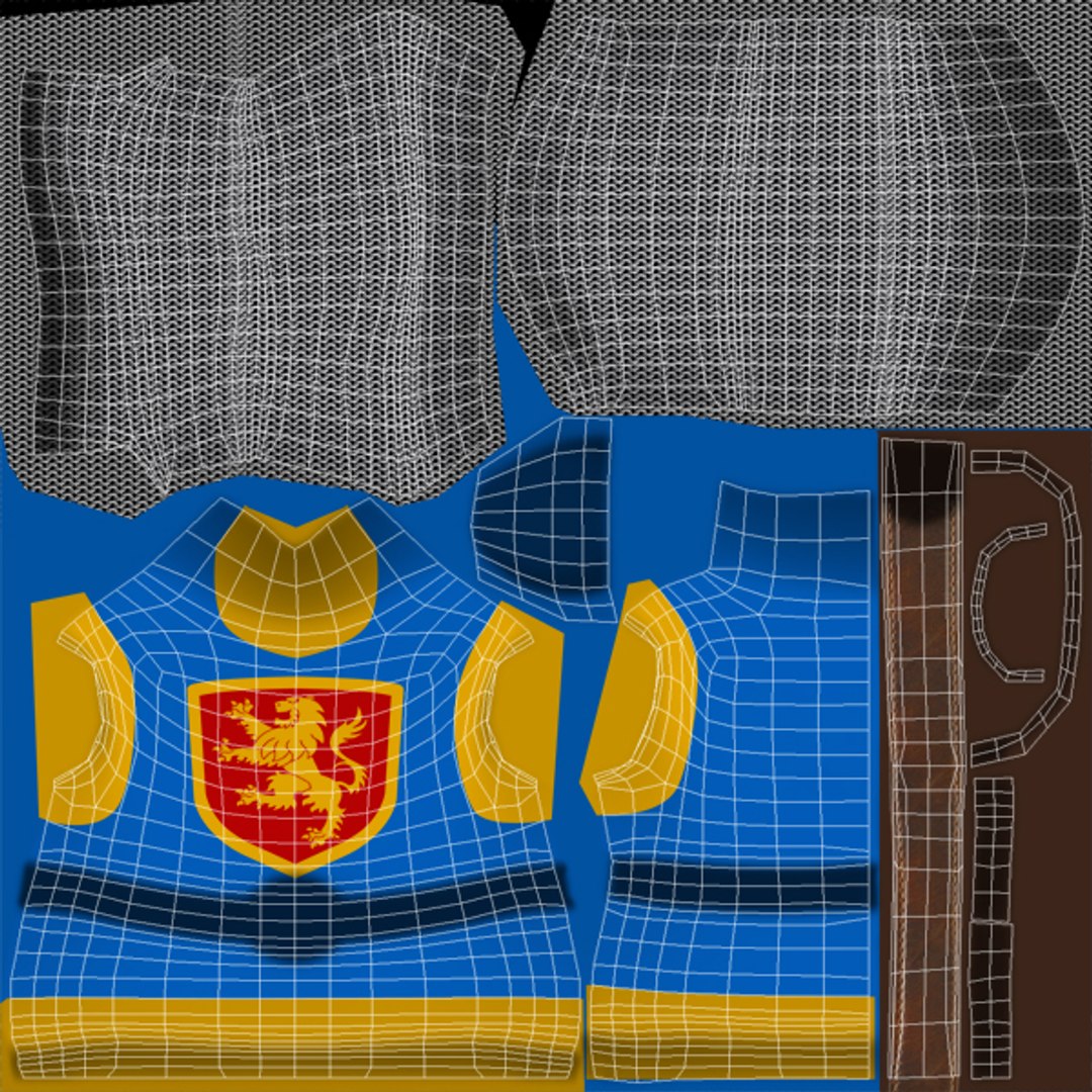 3ds Max Cartoon Knight