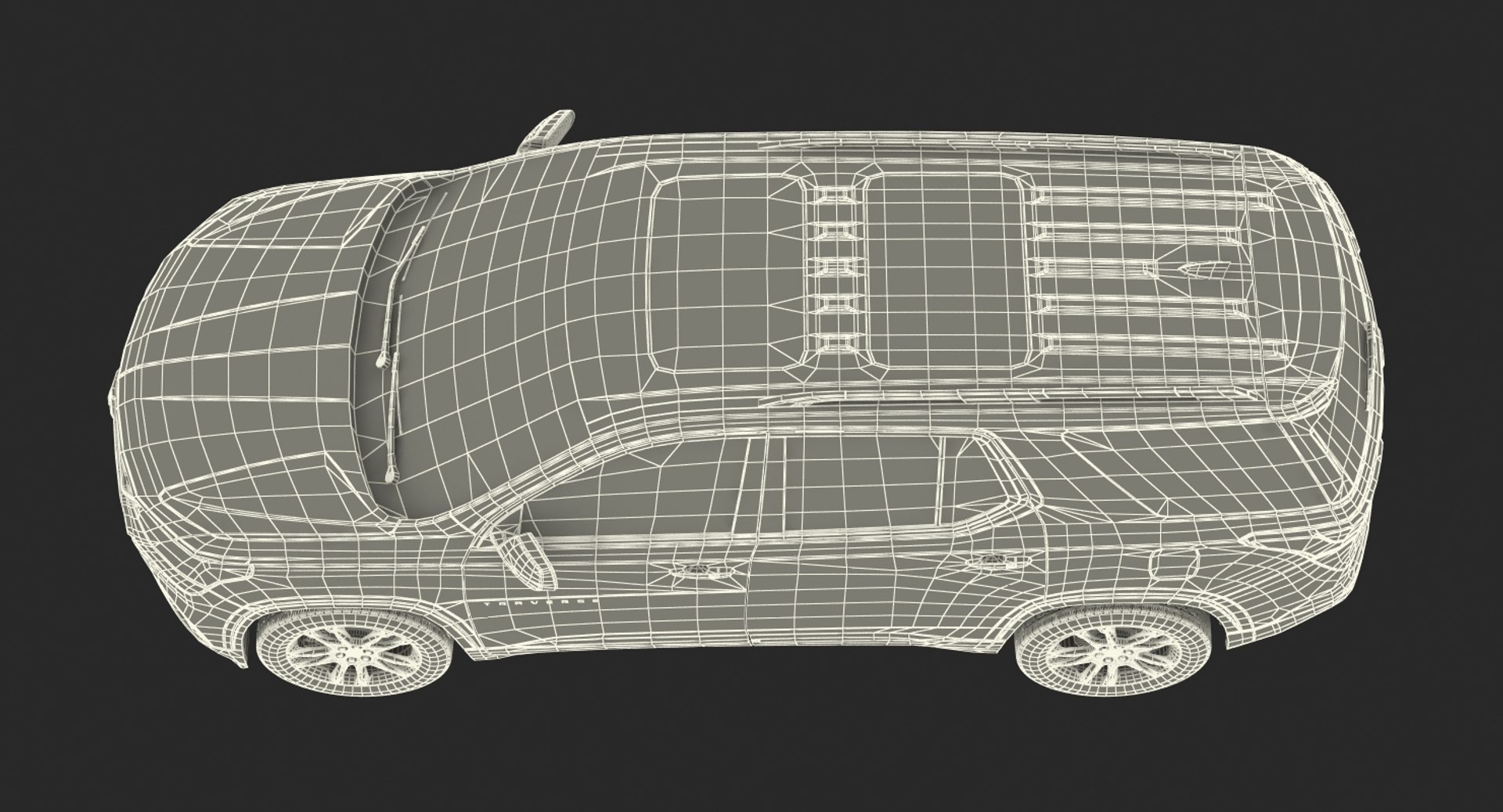 3D Chevrolet Traverse Suv 2018 - TurboSquid 1292816
