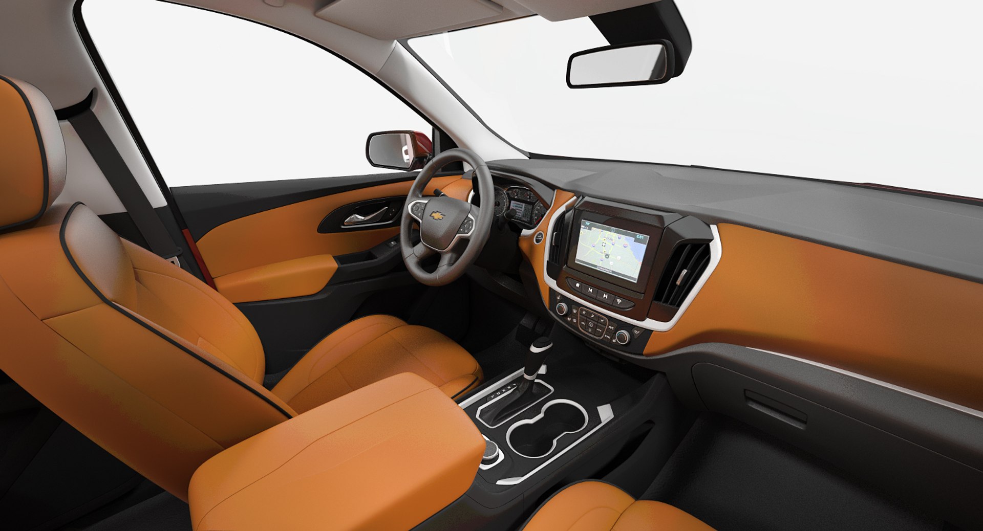 3D chevrolet traverse suv 2018 - TurboSquid 1292816