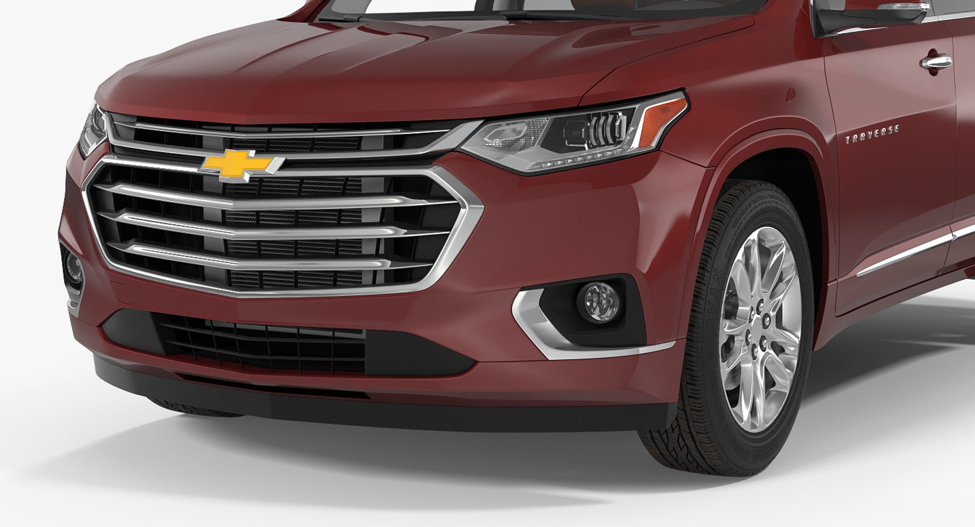 3D chevrolet traverse suv 2018 - TurboSquid 1292816