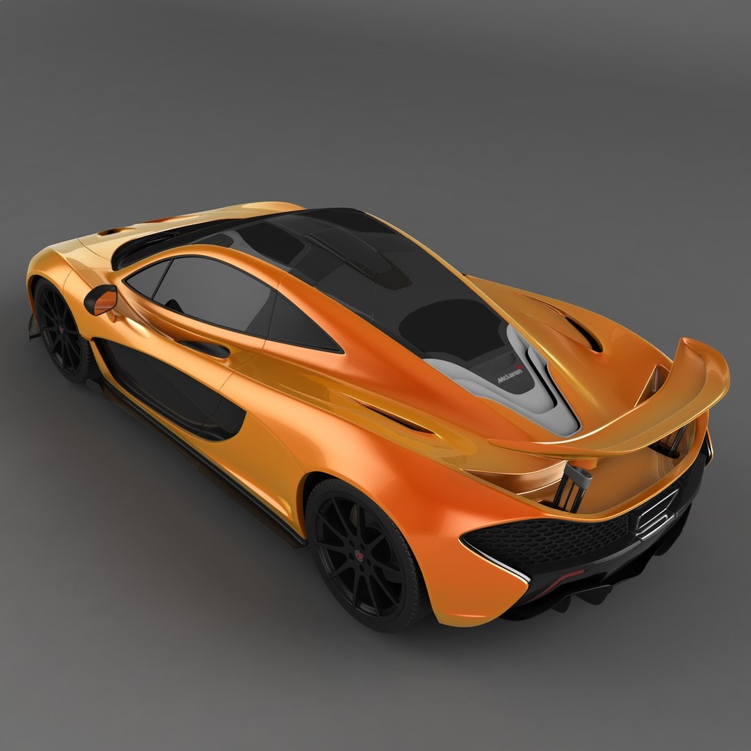 3d Mclaren P1 Model