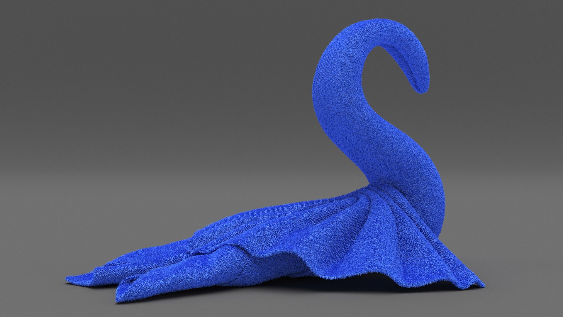 Beautiful Towel Blue Swan With Spread Wings Fur 3D Model - TurboSquid ...