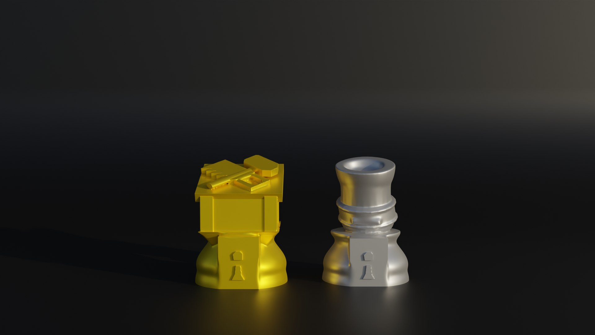 3D COC Character Chess With 12 Different Model 3D print model ...