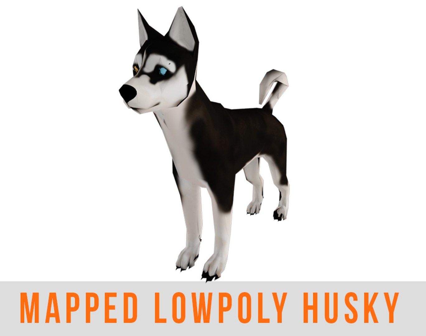 Husky Ready Mapped Games 3d Max