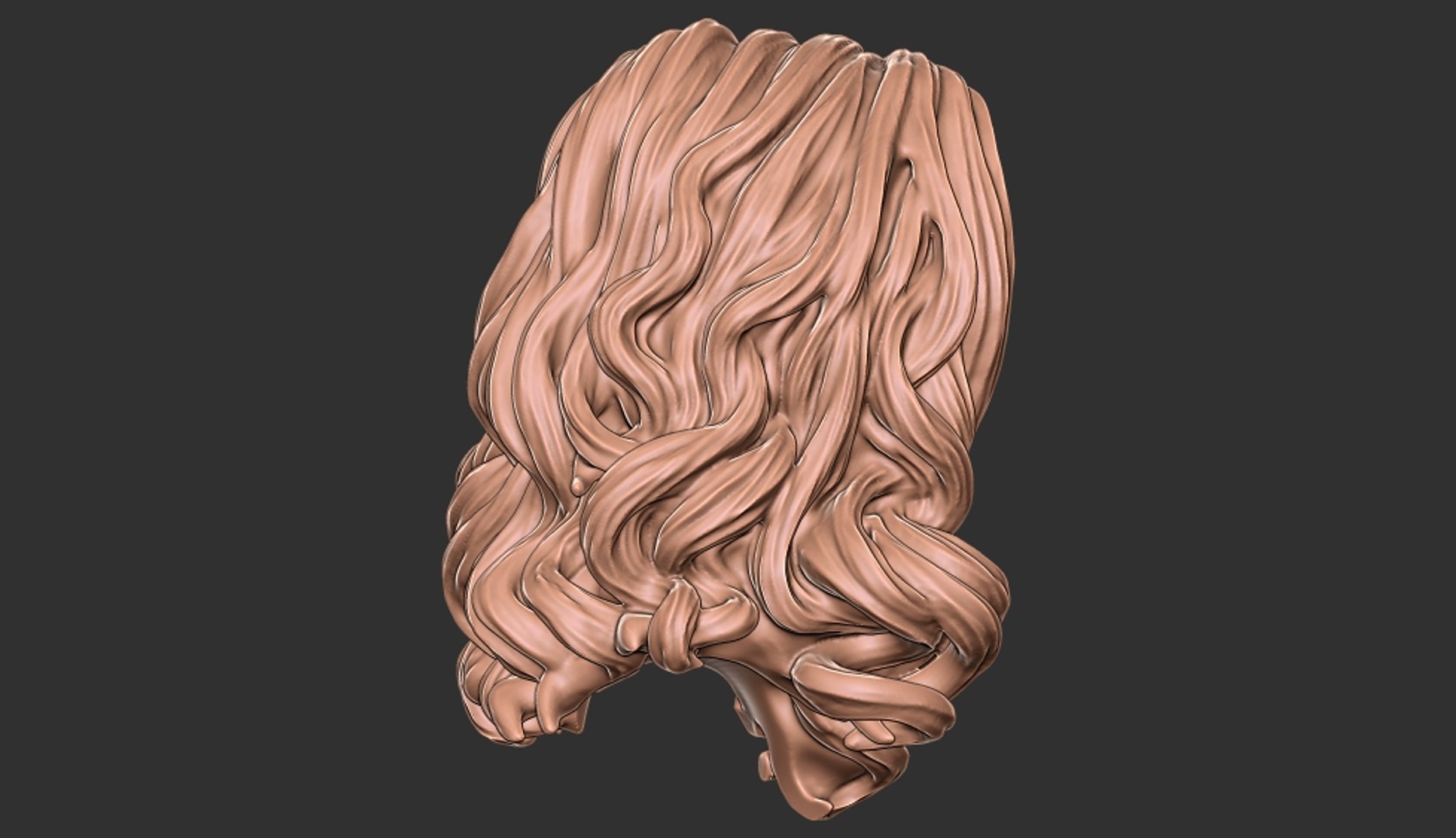 Hair 46 3D Model - TurboSquid 1987118