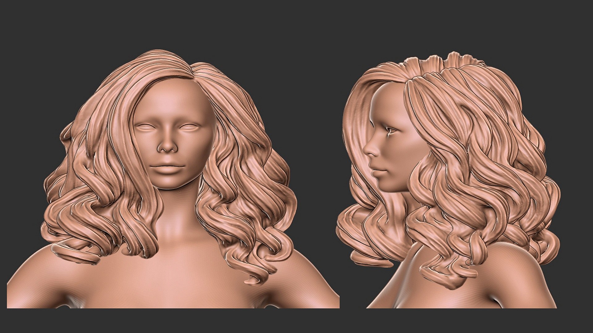 Hair 46 3D Model - TurboSquid 1987118