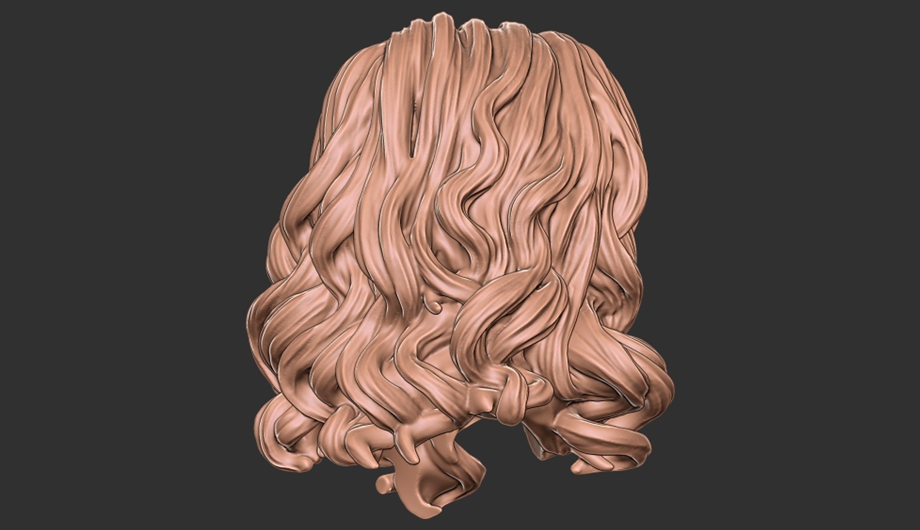 Hair 46 3D Model - TurboSquid 1987118