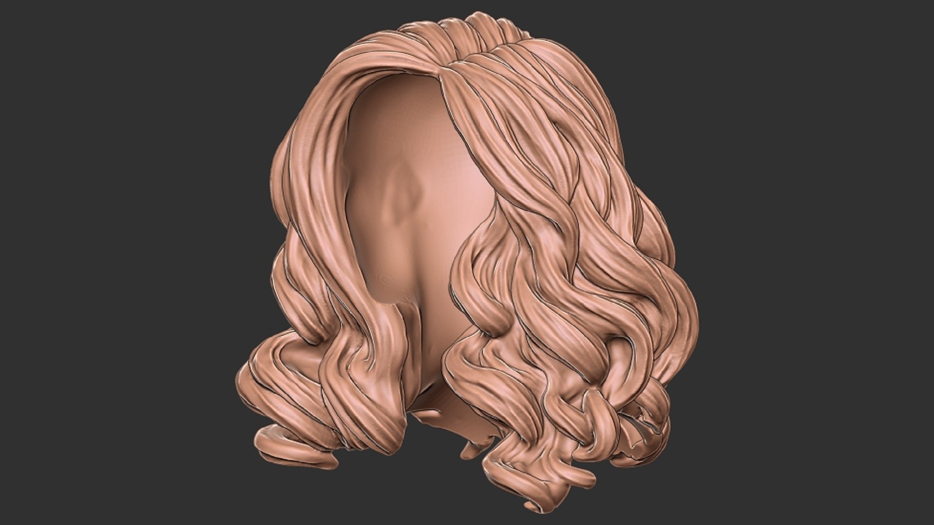 Hair 46 3D Model - TurboSquid 1987118