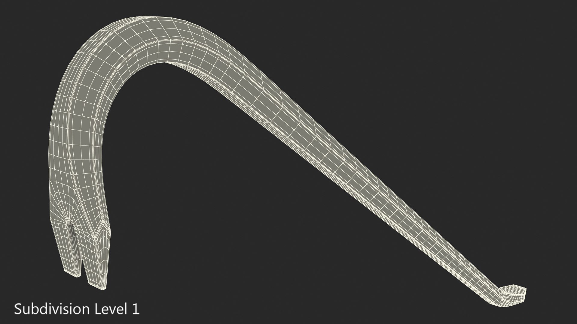Crowbar Bar Model - TurboSquid 1456306