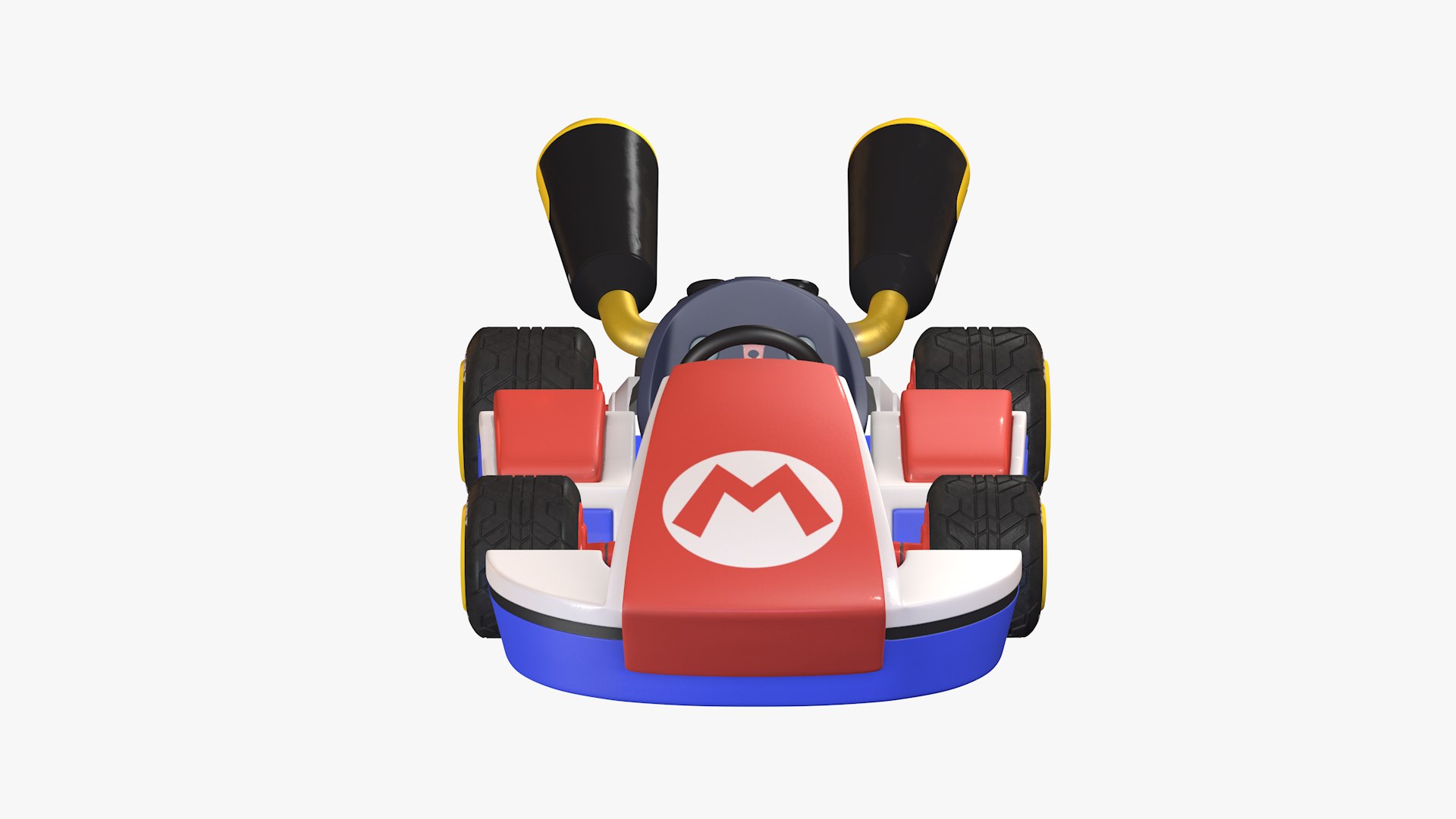Mario Standart Kart - Model - TurboSquid 1629842