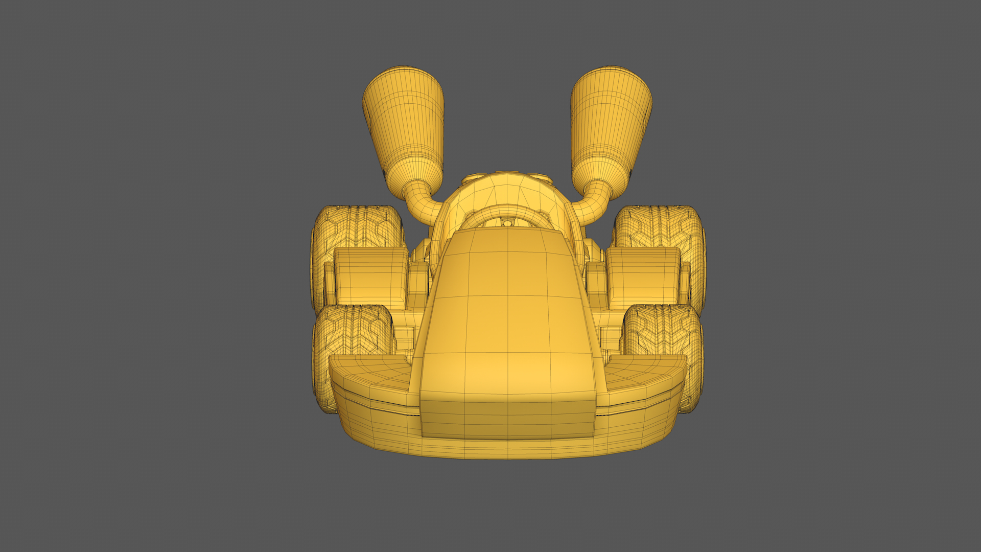 Mario Standart Kart - Model - TurboSquid 1629842