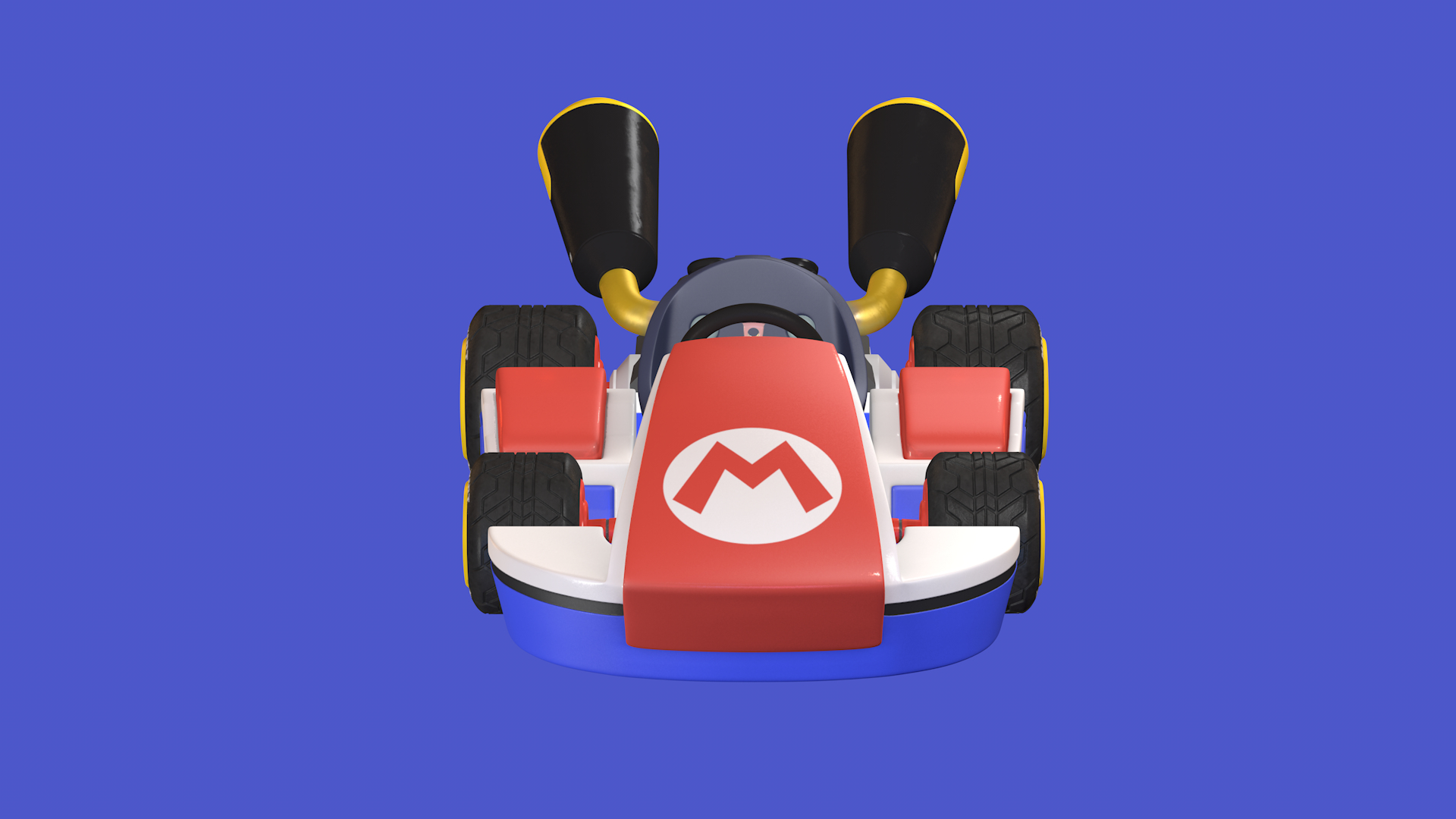 Mario Standart Kart - Model - TurboSquid 1629842