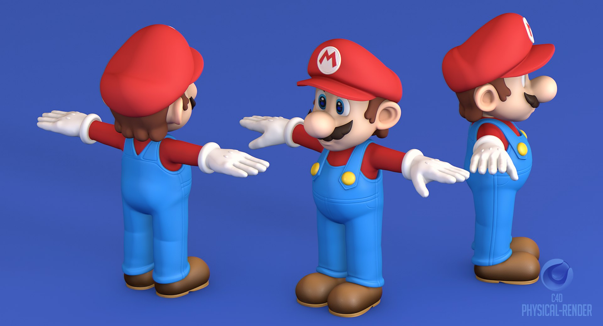 Mario Standart Kart - Model - TurboSquid 1629842