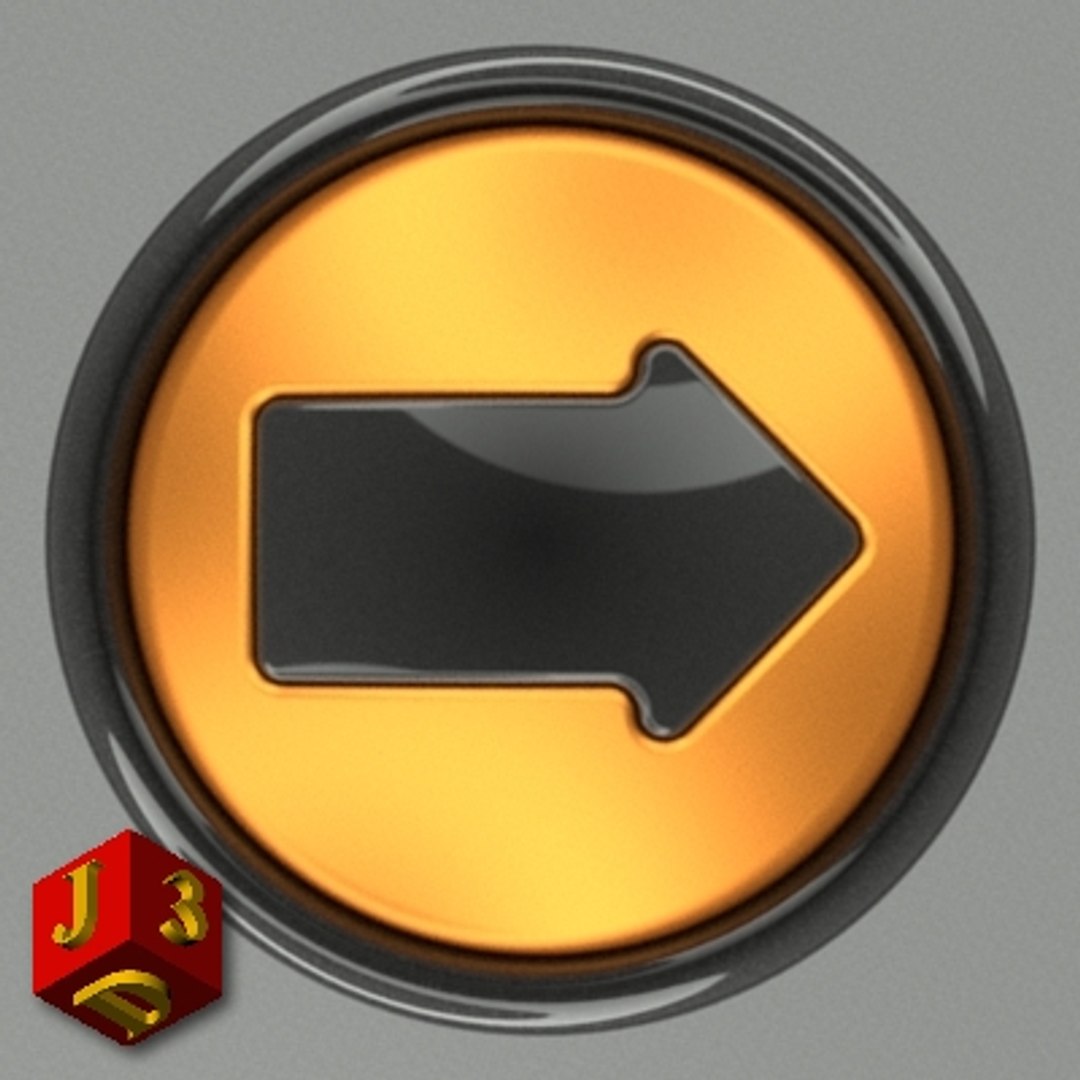 Free 3ds Model Button Web Design