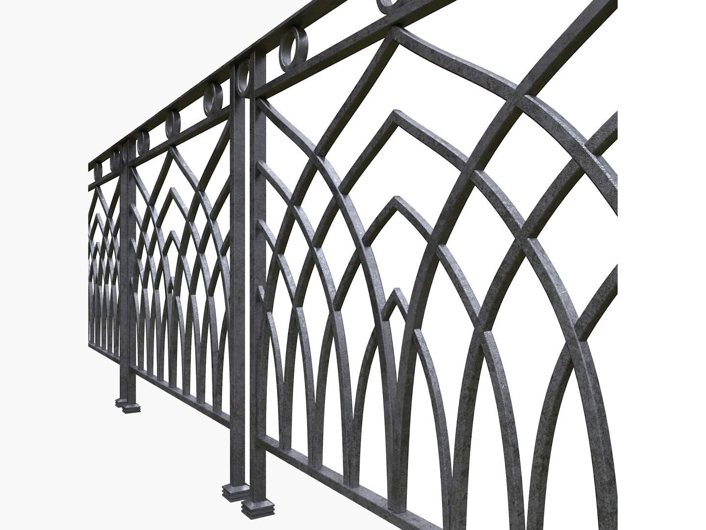 3D A set of railings for exterior visualizations - TurboSquid 2077408