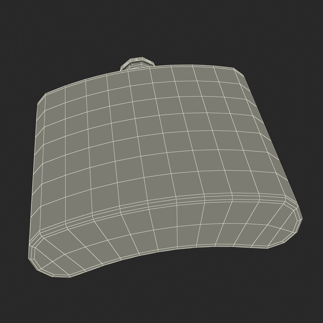 stainless steel flask 3d model
