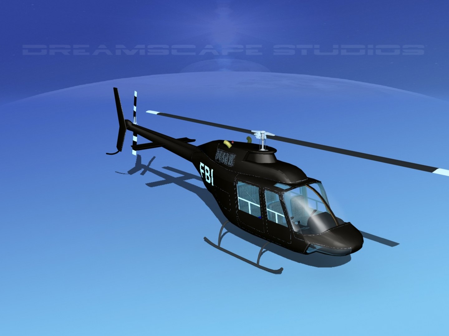 3D Rotor Bell 206 Model - TurboSquid 1202167