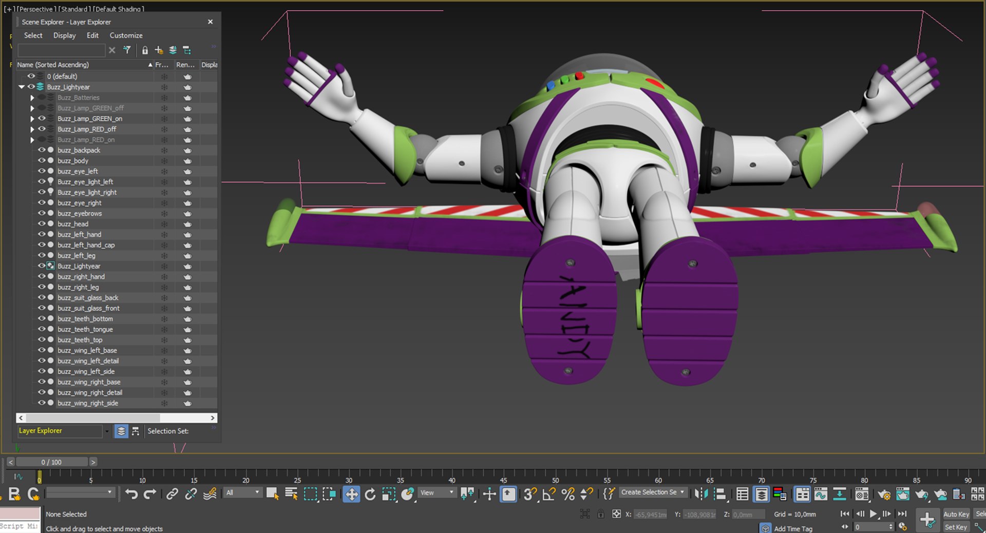 3D Buzz Lightyear Rigged - TurboSquid 1791917