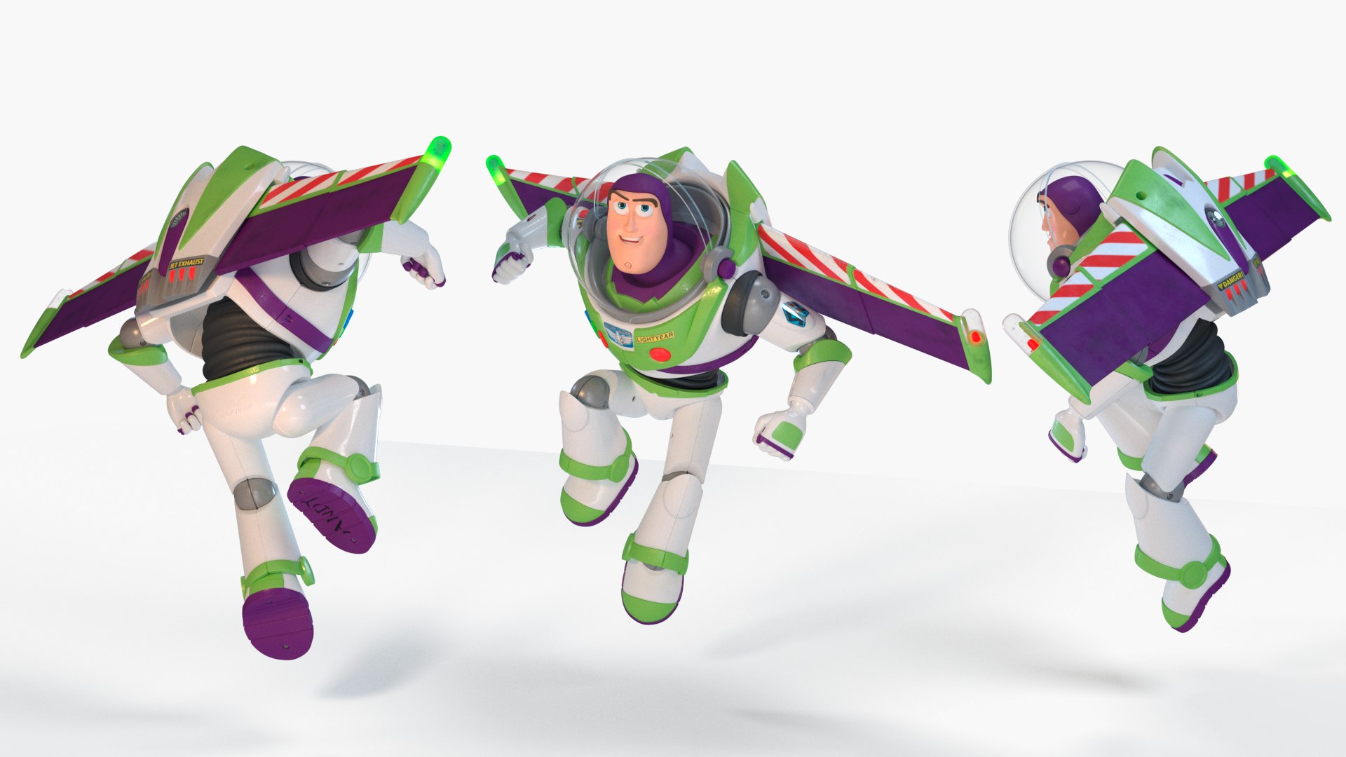 3D Buzz Lightyear Rigged - TurboSquid 1791917
