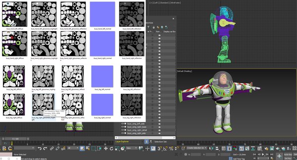 3D Buzz Lightyear Rigged - TurboSquid 1791917