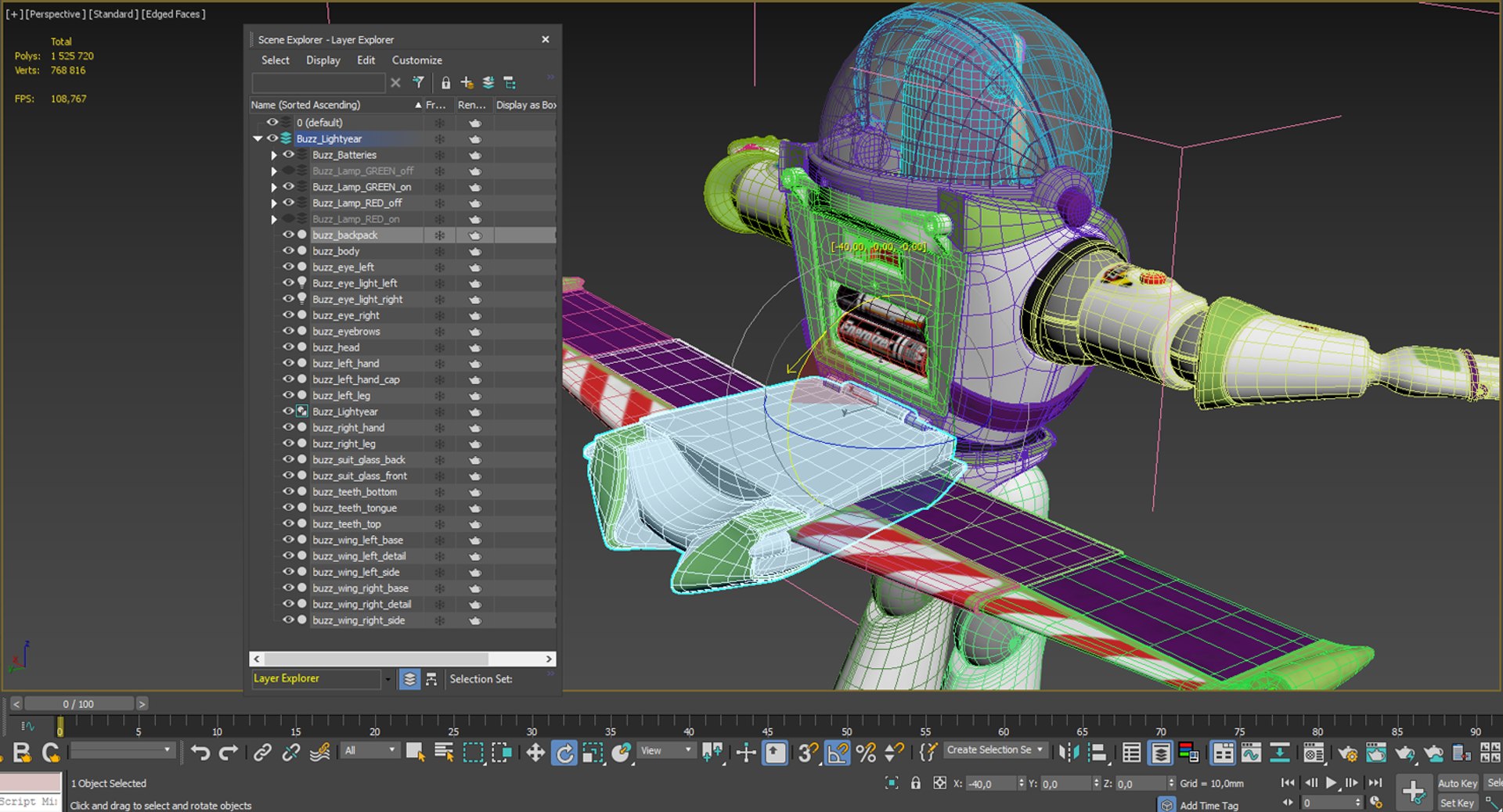 3D Buzz Lightyear Rigged - TurboSquid 1791917