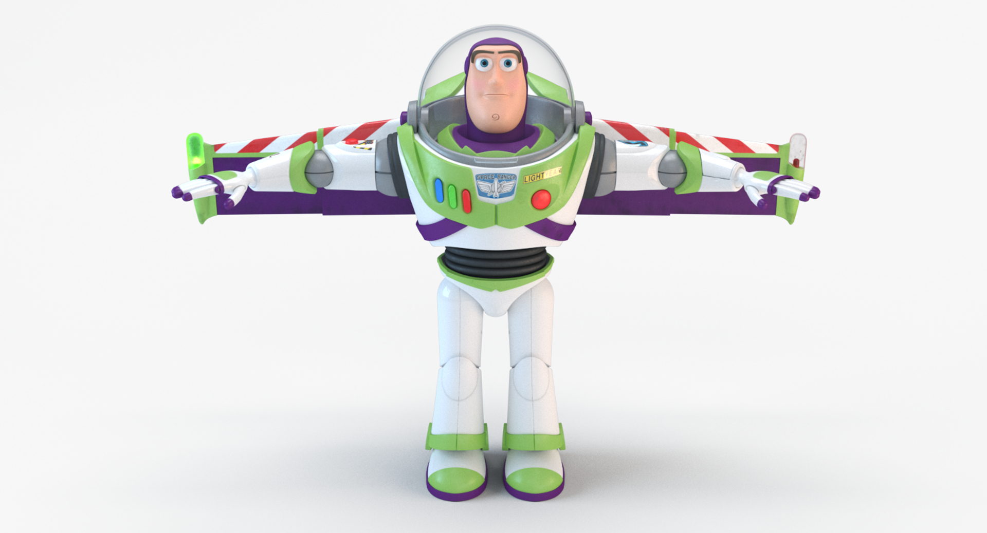 3D Buzz Lightyear Rigged - TurboSquid 1791917
