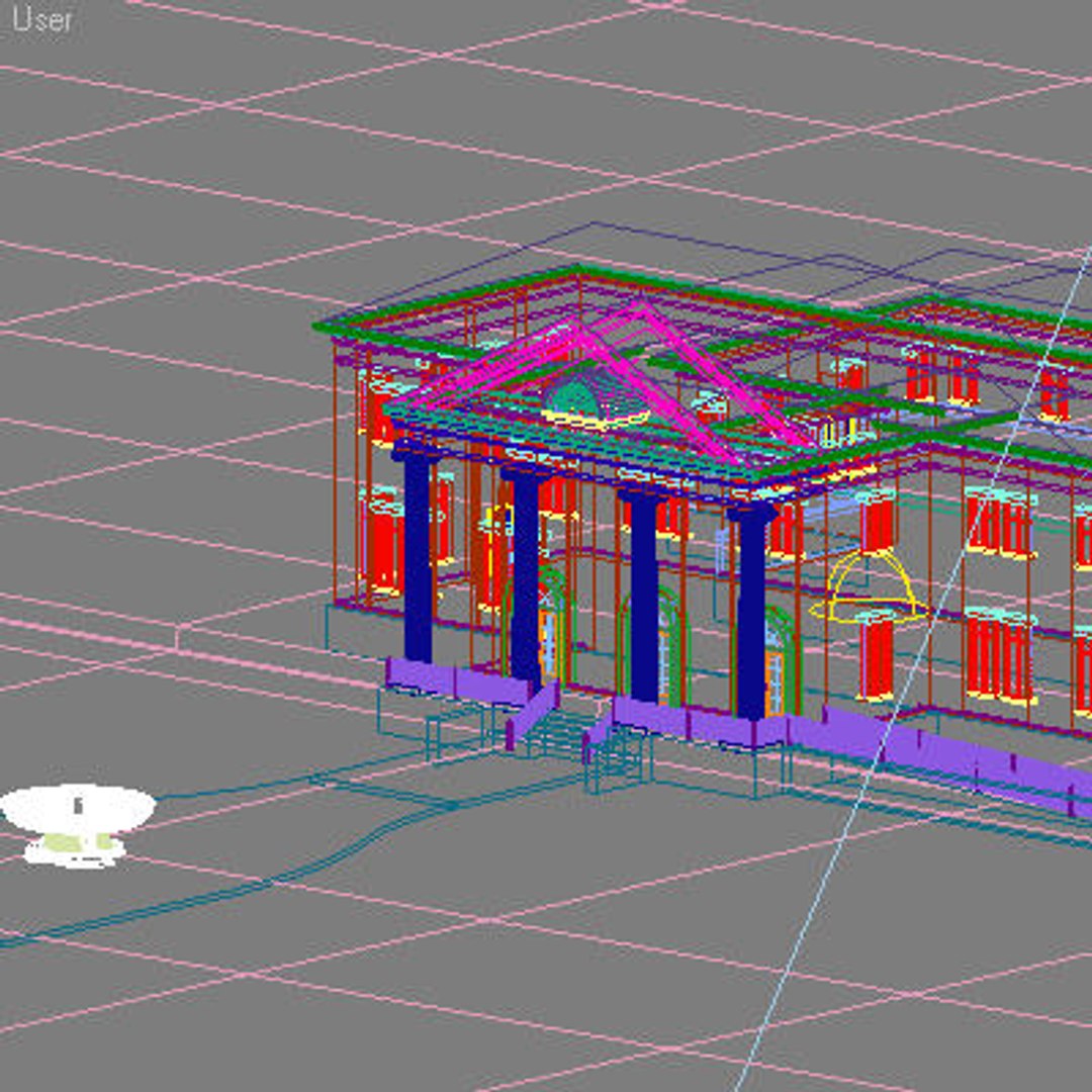 3d Commercial Building Model