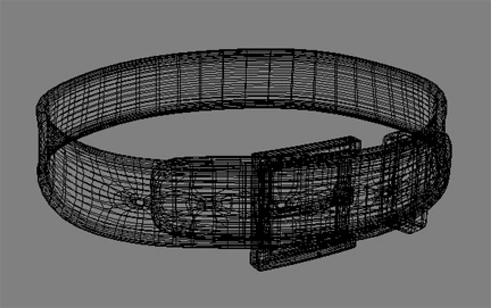 3d Model Belt Buckle