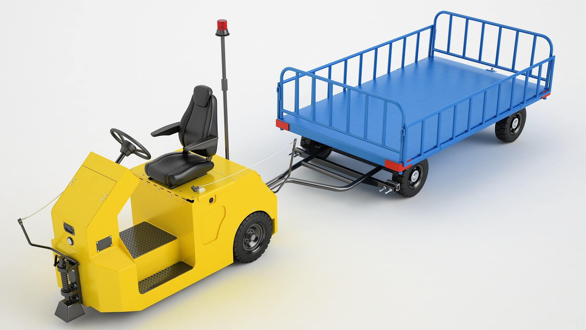 3D Electric Industrial Tugger 13 - TurboSquid 1743145