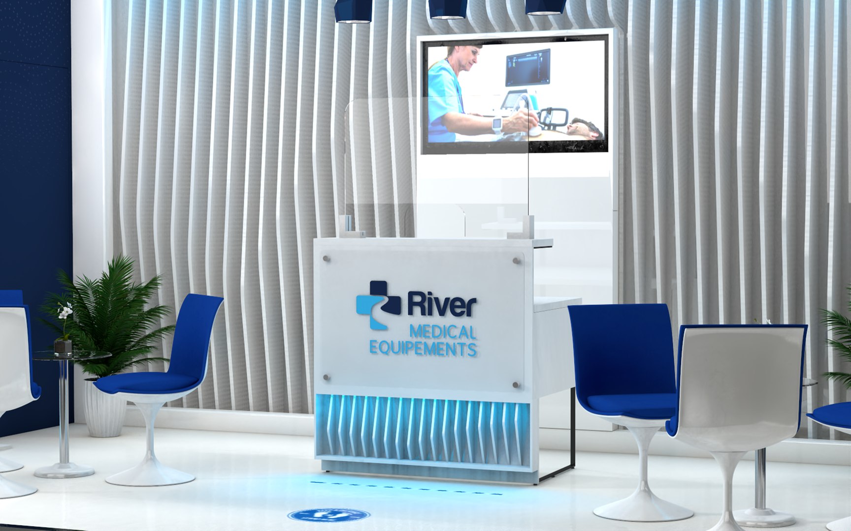 Medical stand 3D model - TurboSquid 1818280