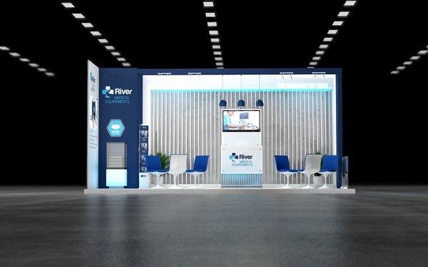 3D model exhibition vip stand - TurboSquid 1805578