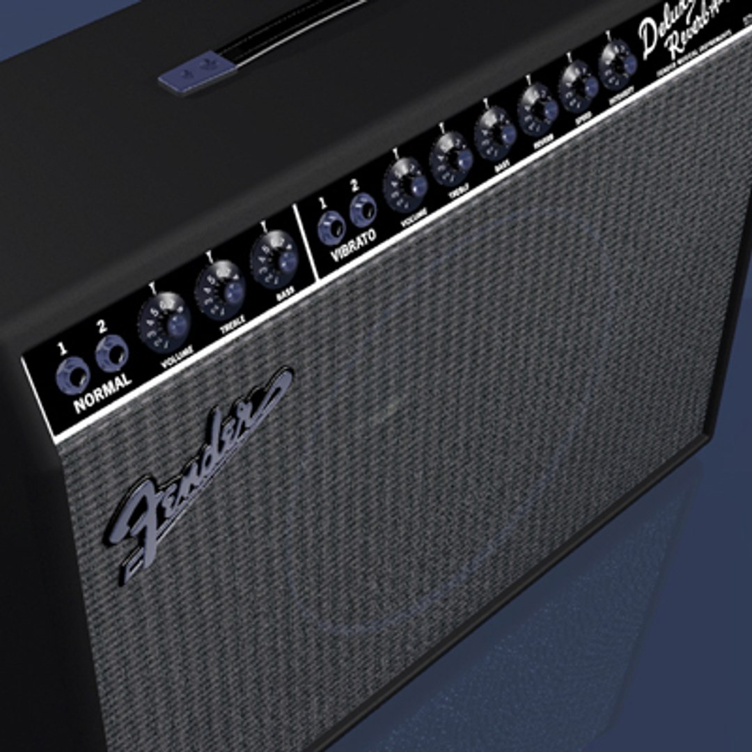 guitar amp 3d model