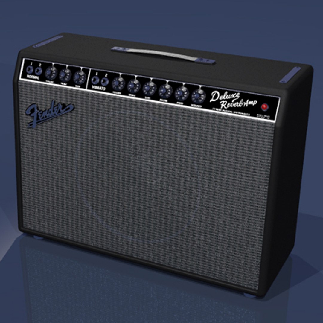 guitar amp 3d model