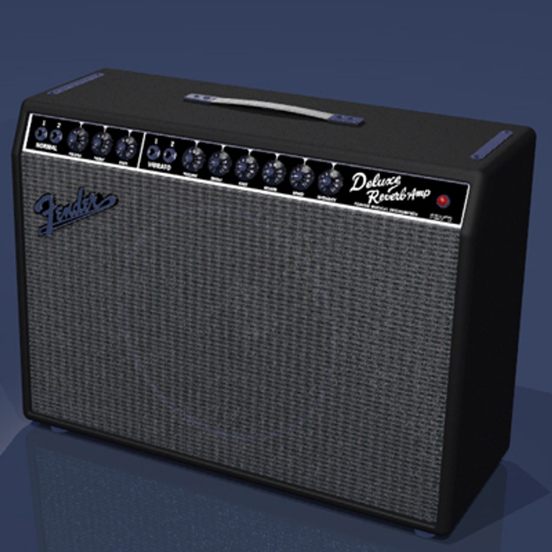 guitar amp 3d model