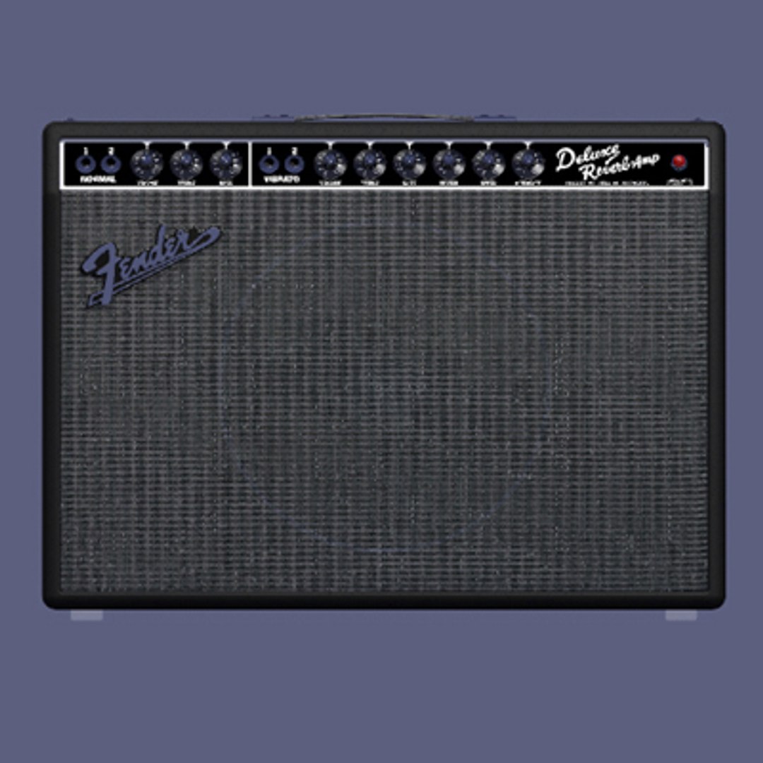 guitar amp 3d model