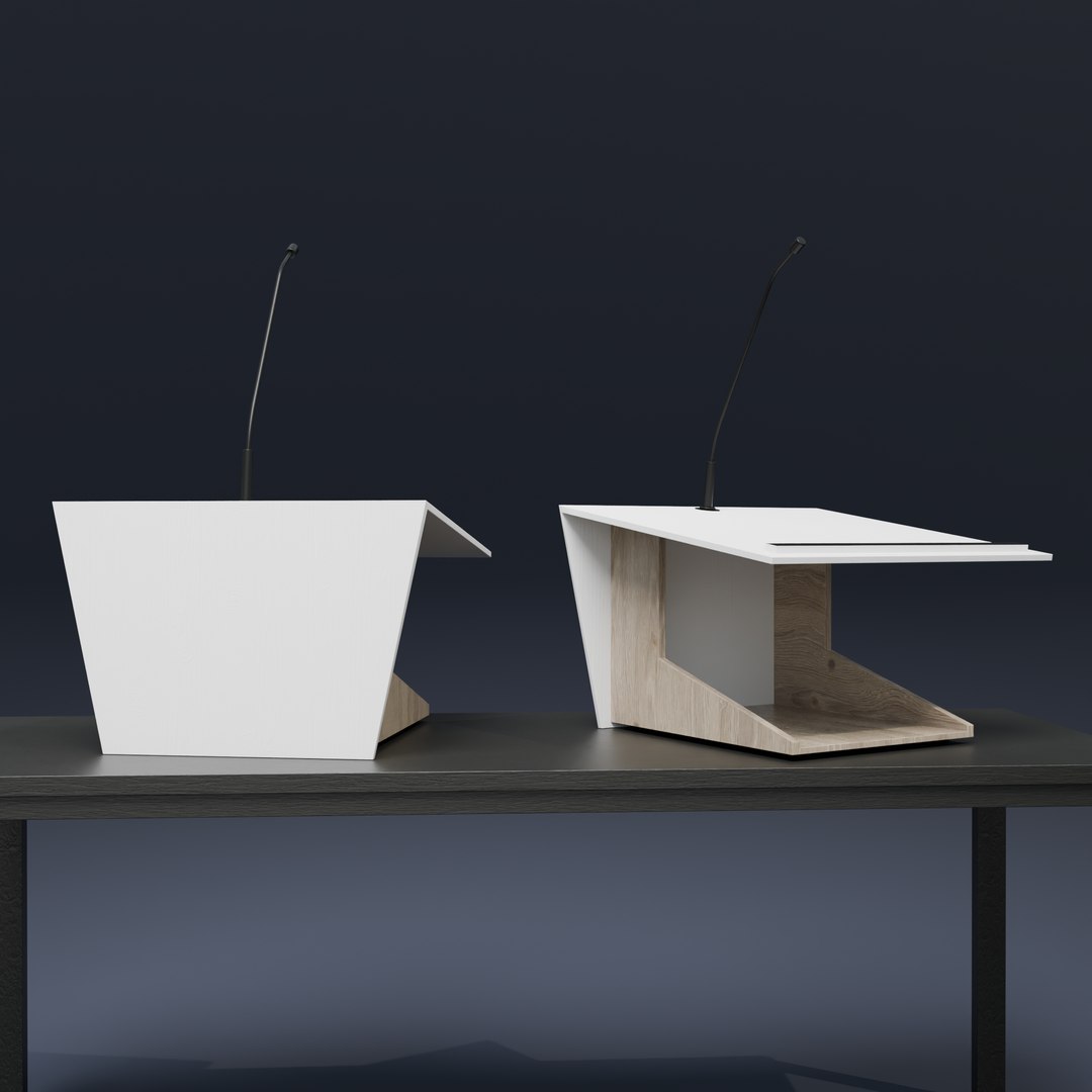 3D Isla Mini Podium - TurboSquid 2368950