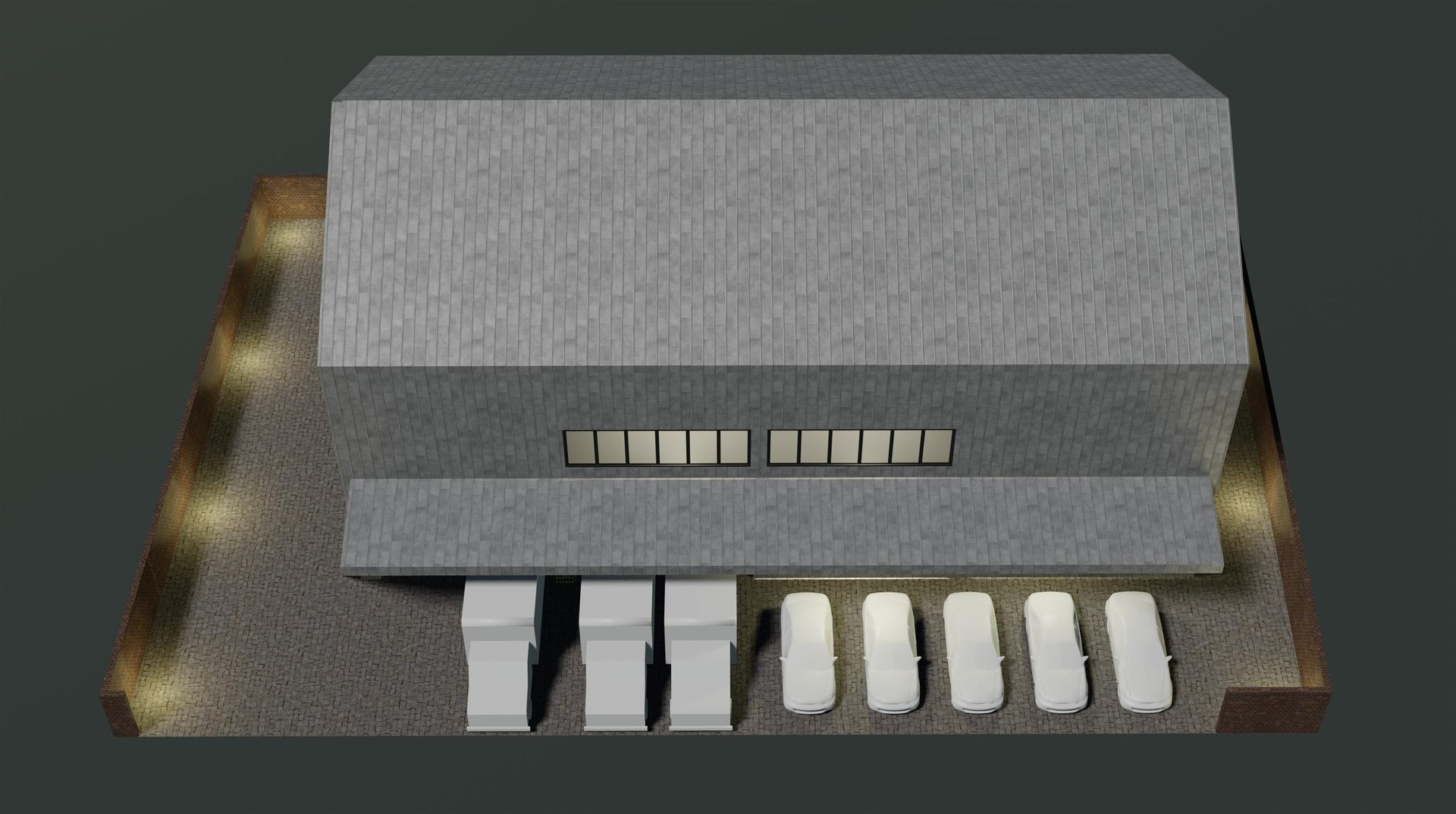 3D 2022 Small Warehouse Model - TurboSquid 1929214