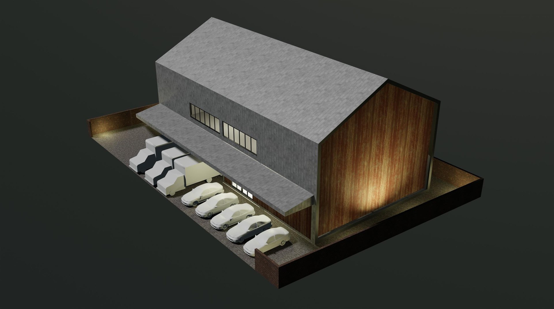 3D 2022 Small Warehouse Model - TurboSquid 1929214