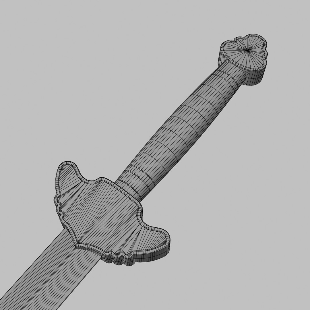 3d Jian Sword