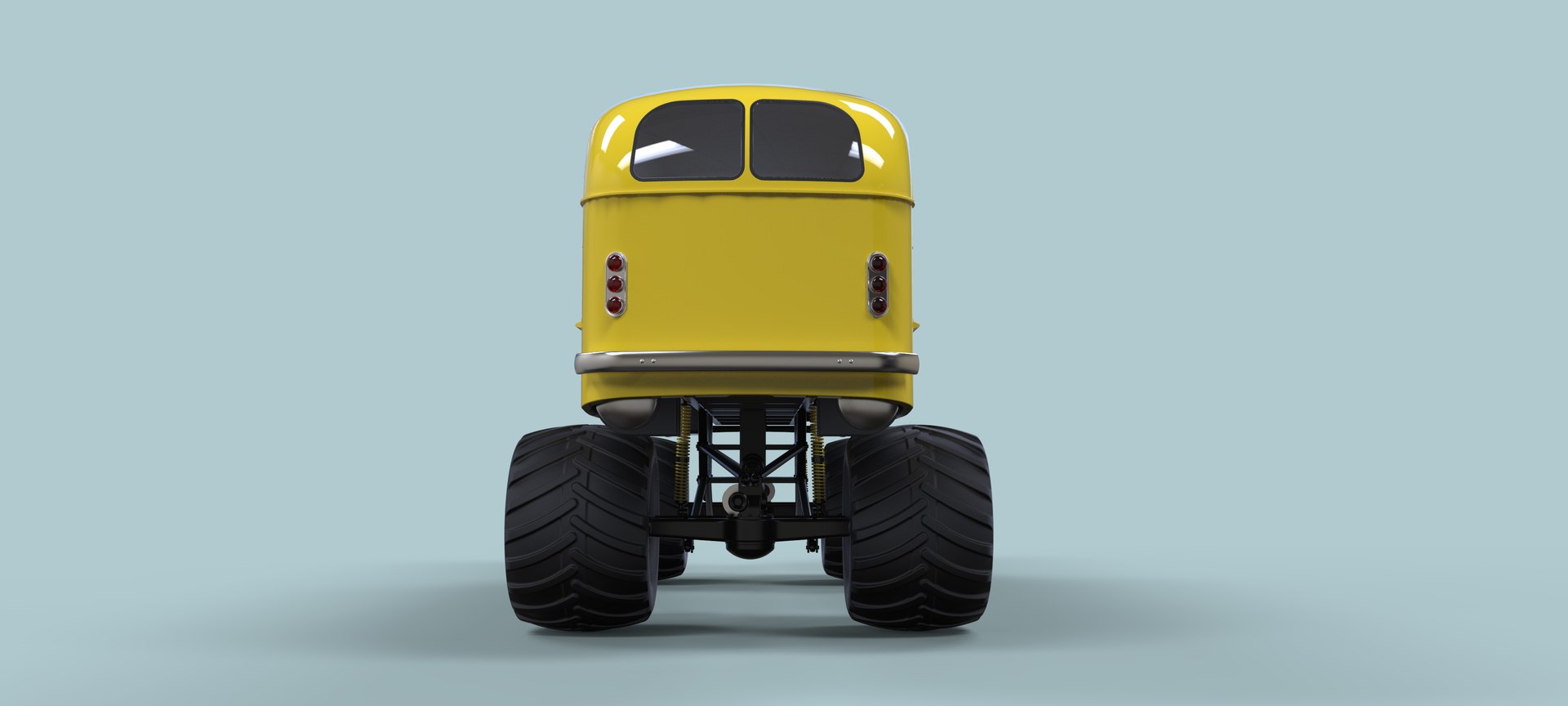 Bus Monster 3D - TurboSquid 1632965